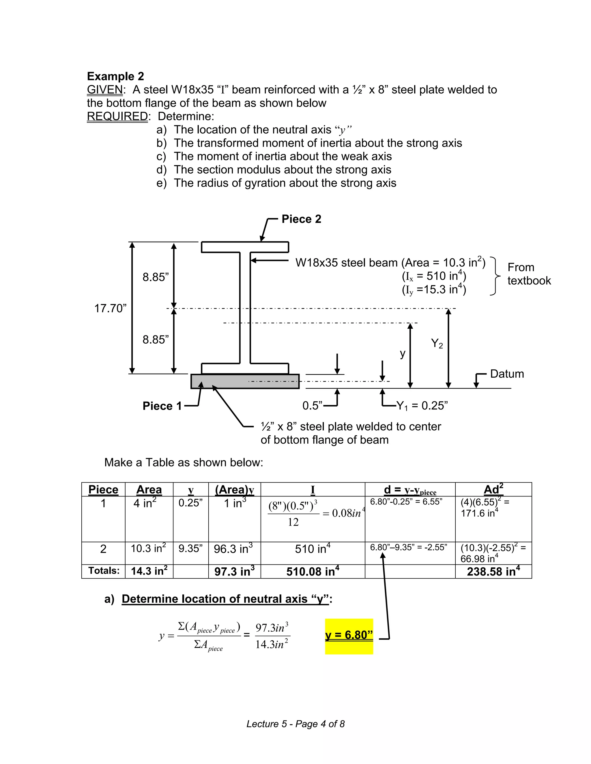Moment of inertia of non symmetric object | PDF