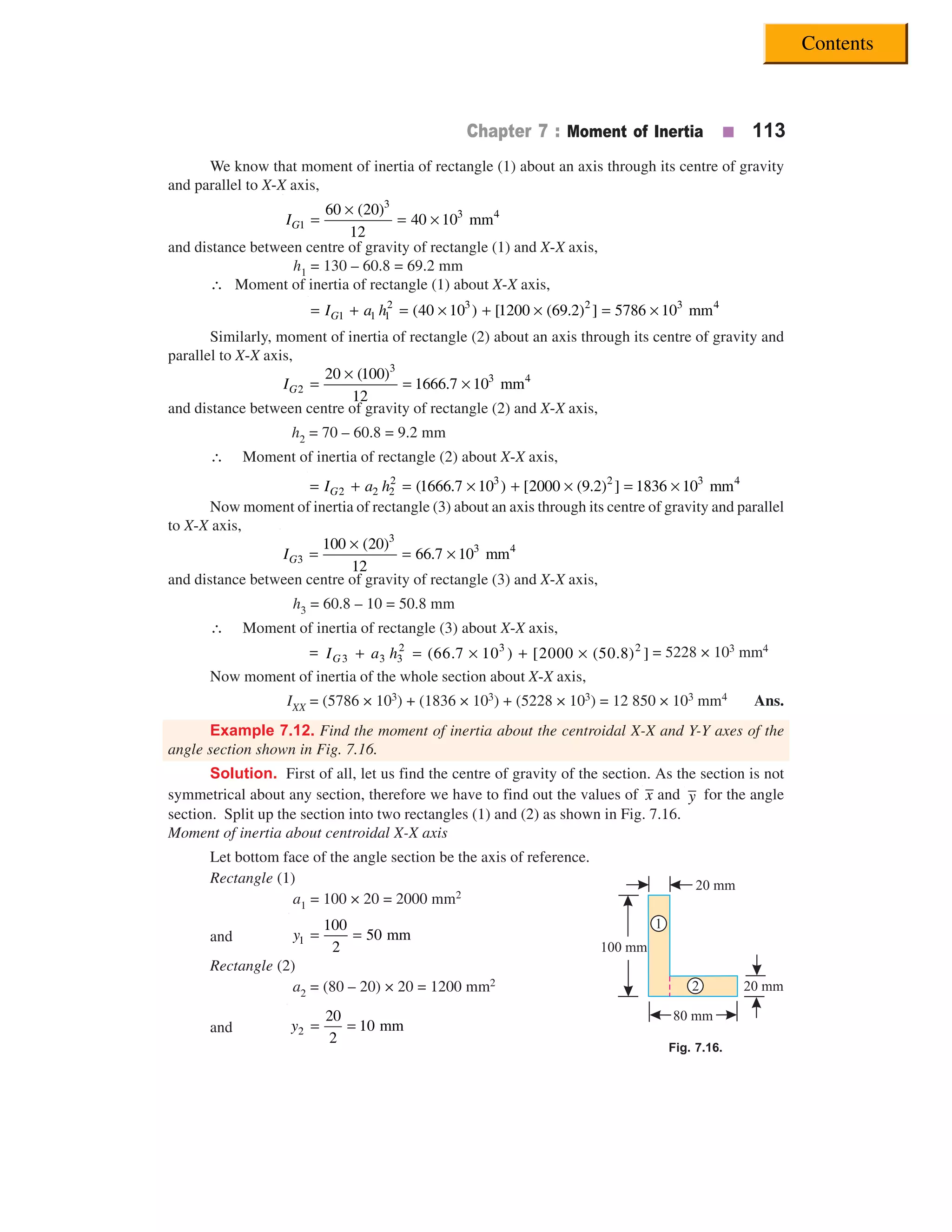 Moment of inertia revision | PDF