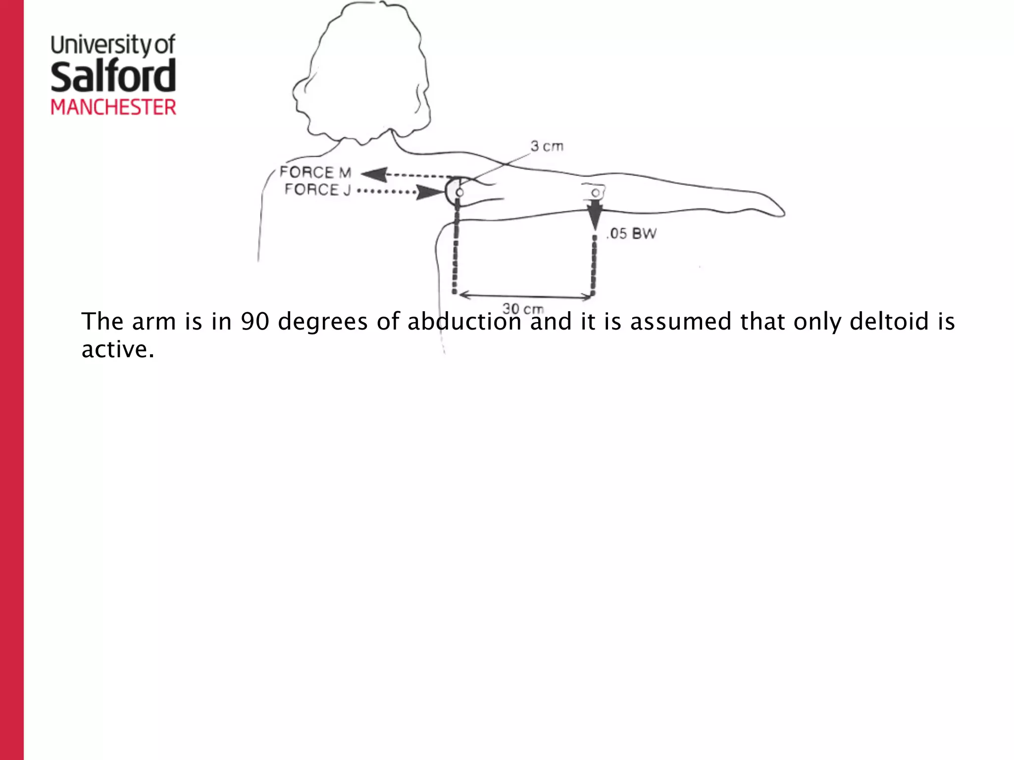 Moments and forces shoulder elbow | KEY