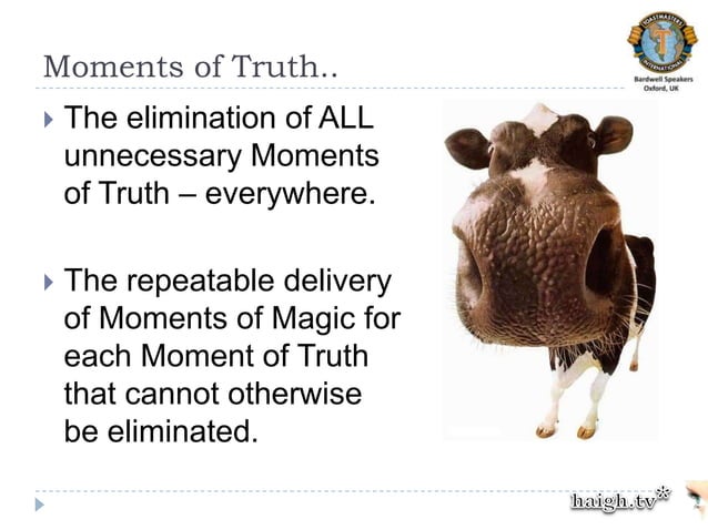 Moments Of Truth for Toastmasters | PPTX | Prom | Personal Celebrations ...