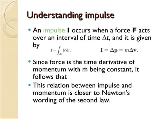 Conservation of Momentum | PPT