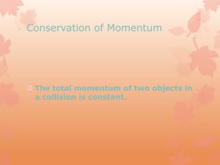 Momentum | PPT