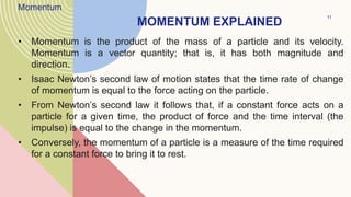 MOMENTUM AND ITS IMPLICATIONS IN OUR LIVES | PPTX