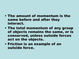 Momentum, Newton, Law of Motion, Velocity | PPT
