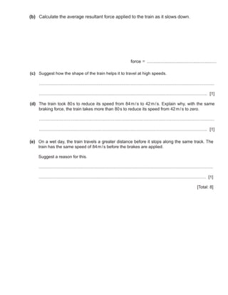Momentum Igcse Physics Worksheet Momentum Pdf