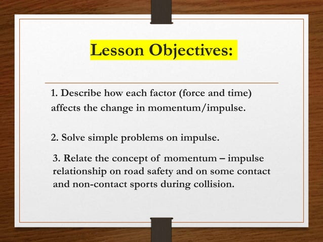 What is Momentum and Impulse ConceptsPowerPoint.ppt