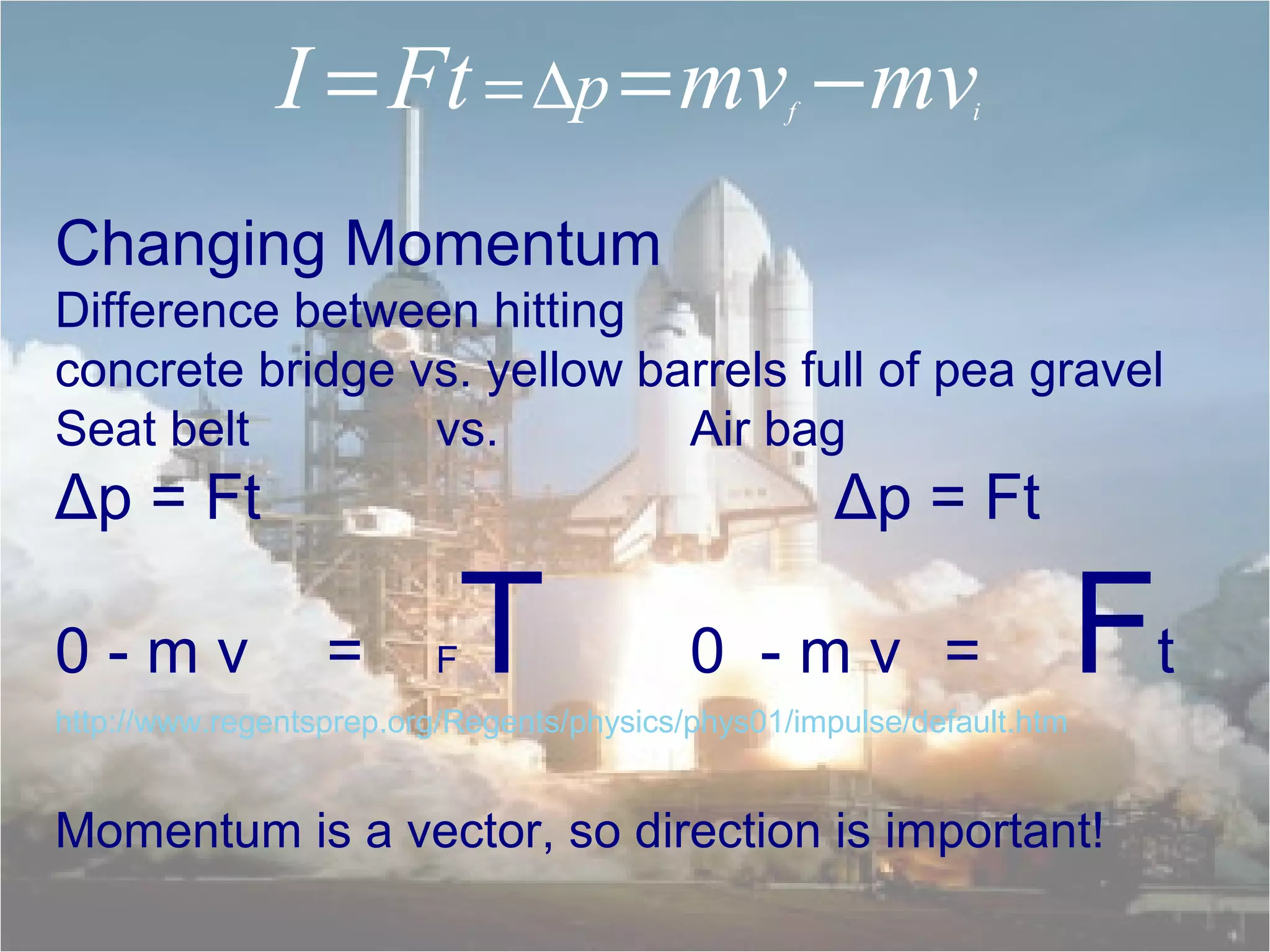 Momentum and impulse | PPT | Physics | Science
