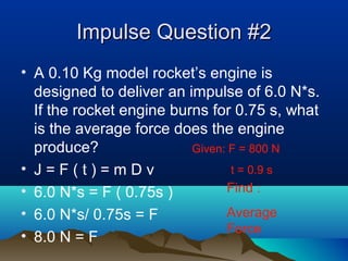 Momentum and impulse_ppt | PPT