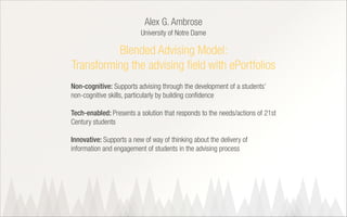 Challenge on Academic Advising: Selected Submissions | PDF | College ...