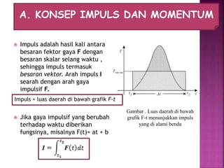 Momentum dan impuls | PPTX