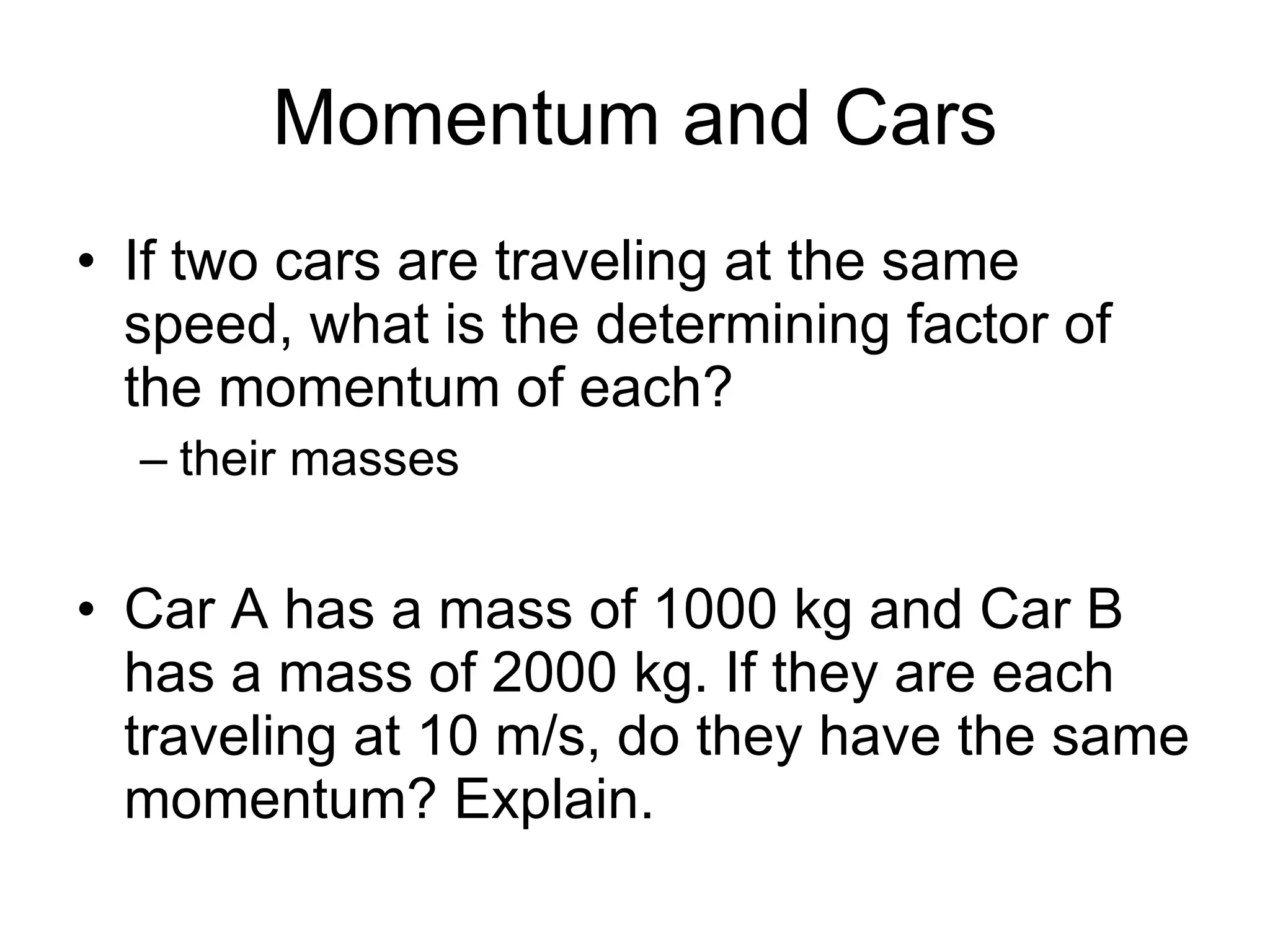 Momentum | PPT