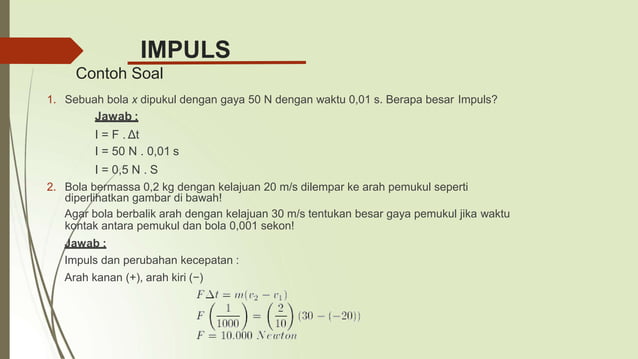 Momentum & Impuls - SMA 10 Fisika.pptx