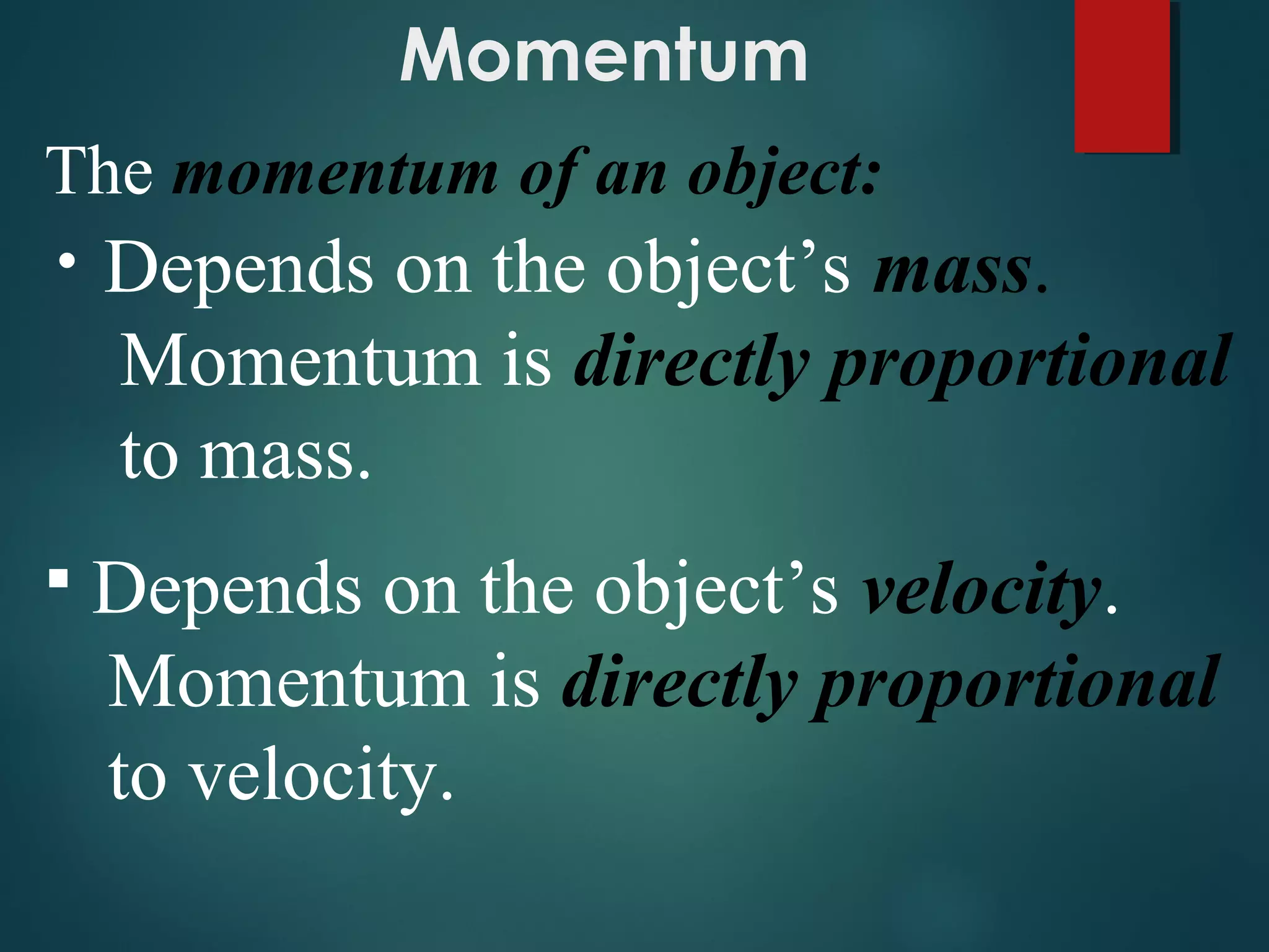 Momentum in Grade 9 Physics | PPT
