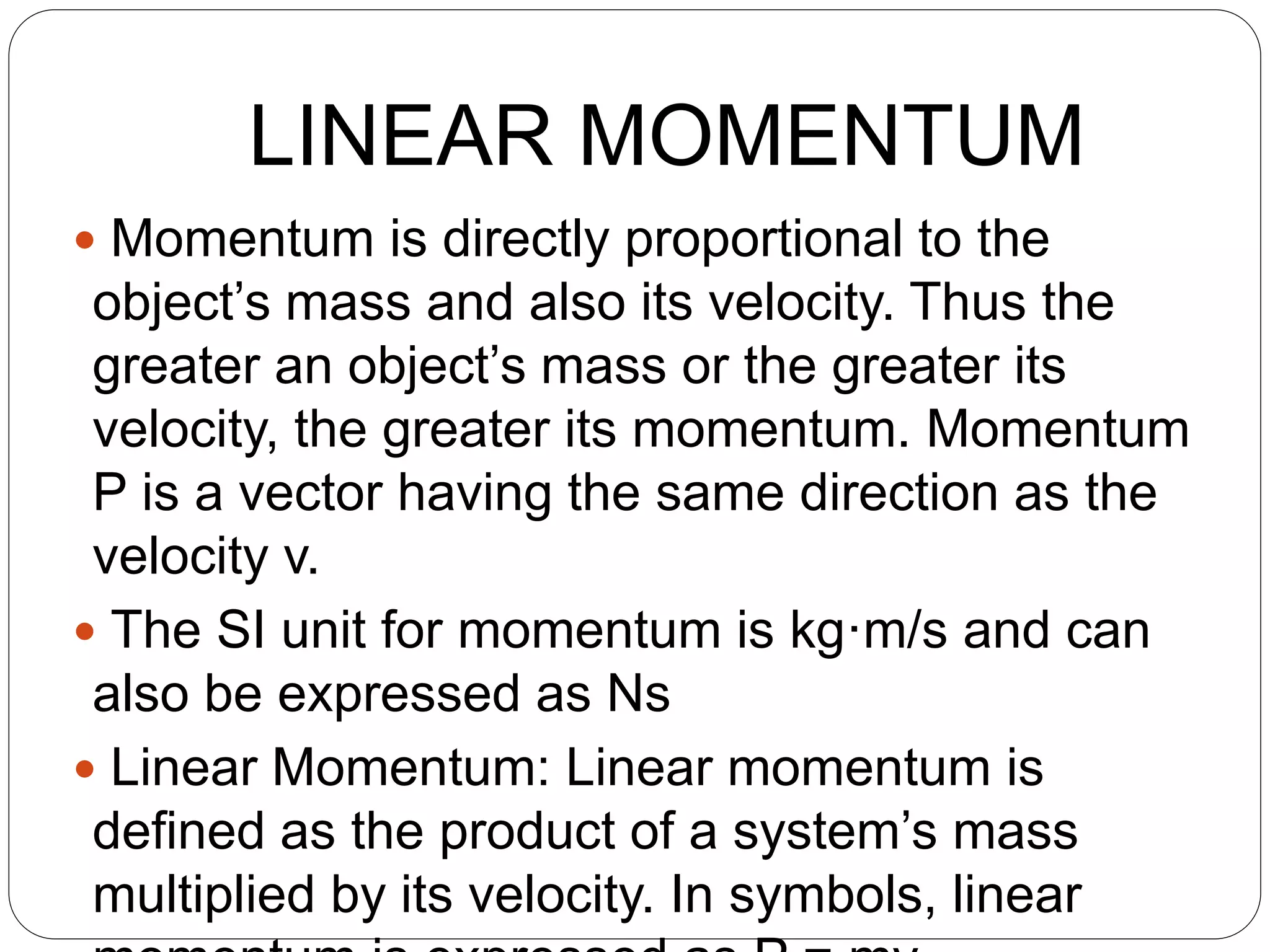 Momentum ppt physics grade 11 | PPT