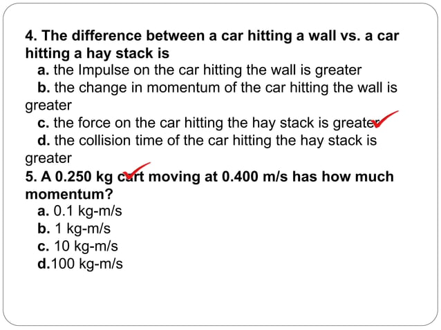 Momentum ppt physics grade 11 | PPTX | Physics | Science