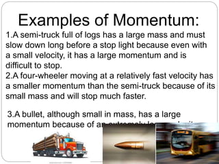 Momentum ppt physics grade 11 | PPTX