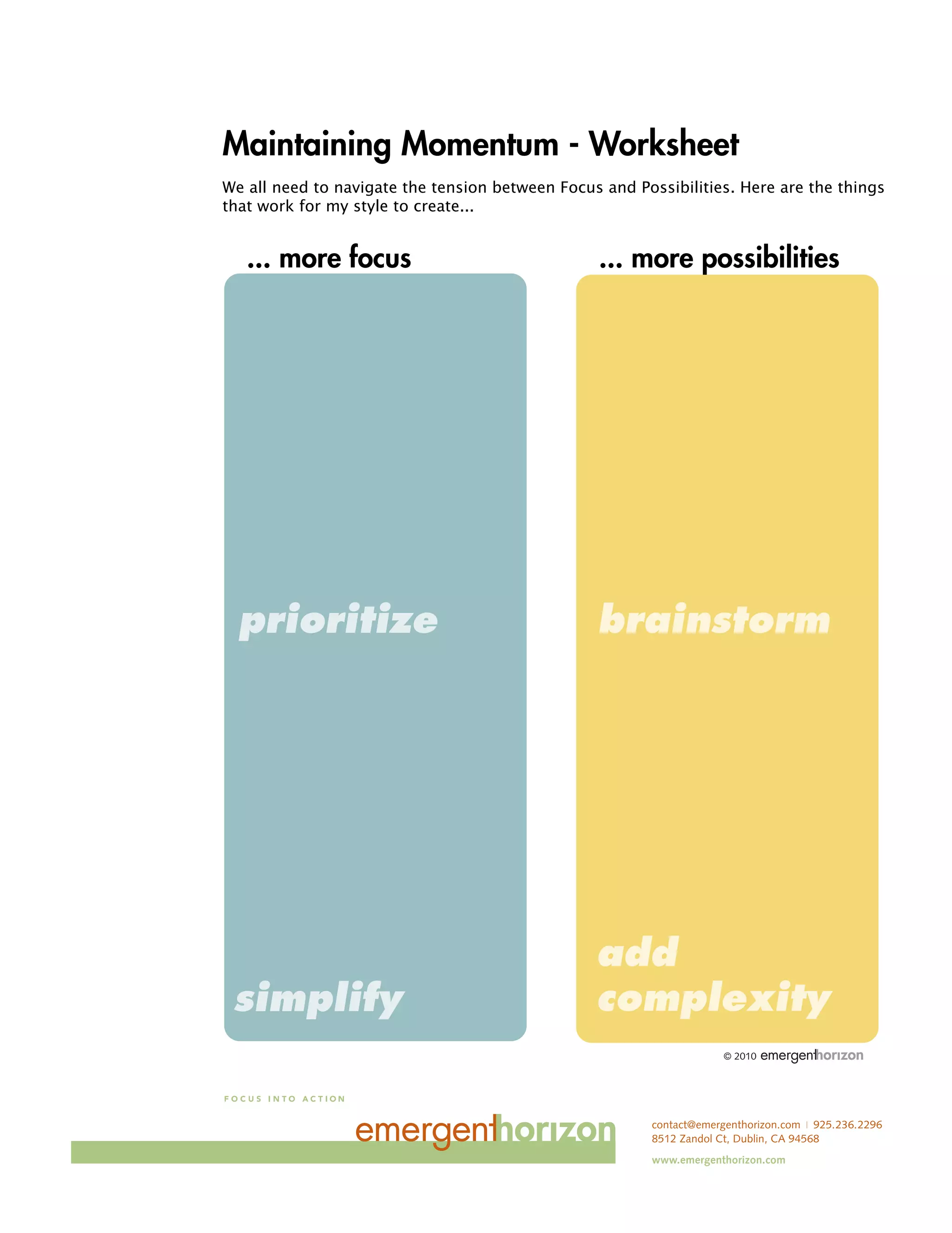 Momentum worksheet | PDF