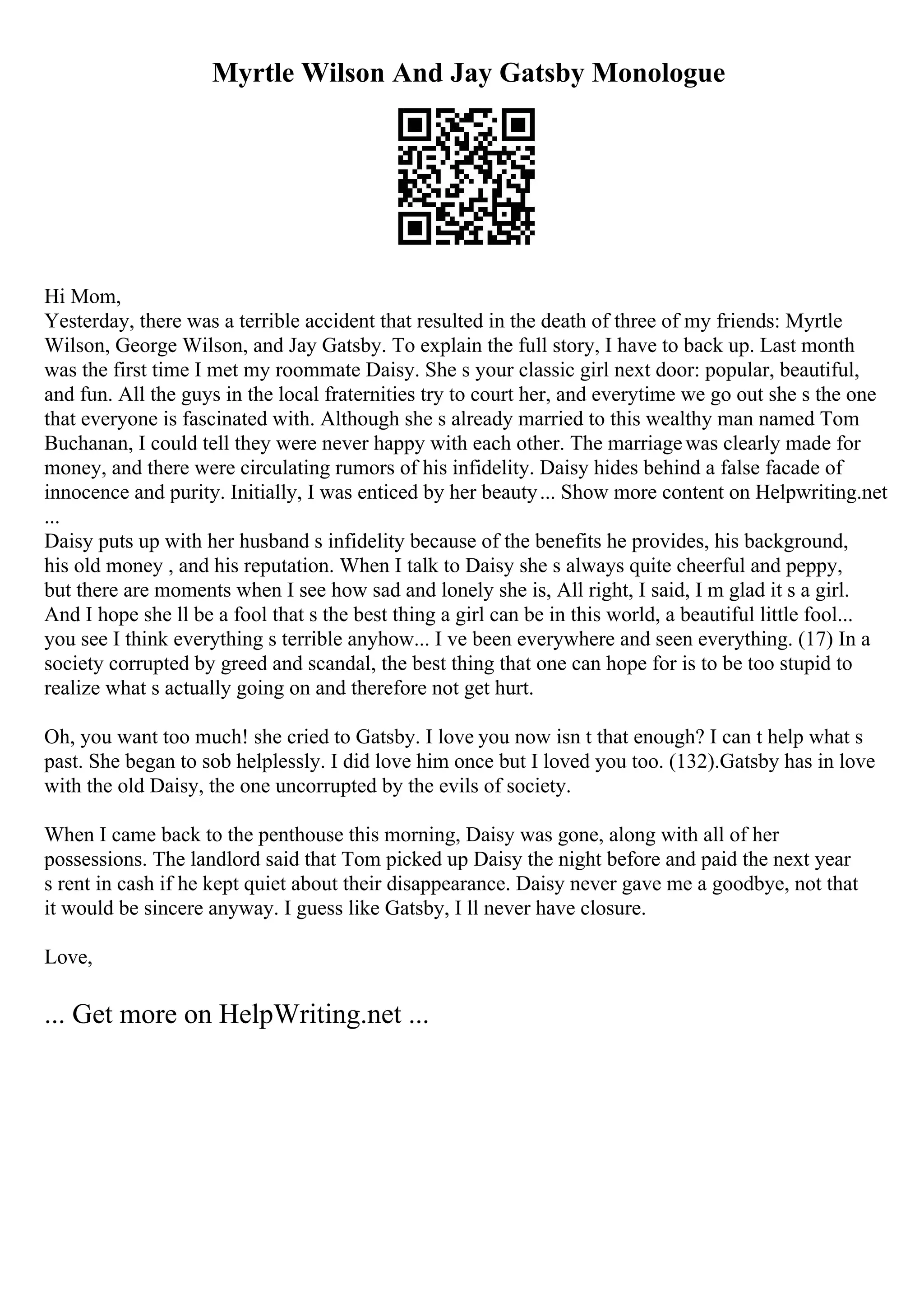 Mom Essay In Marathi | PDF