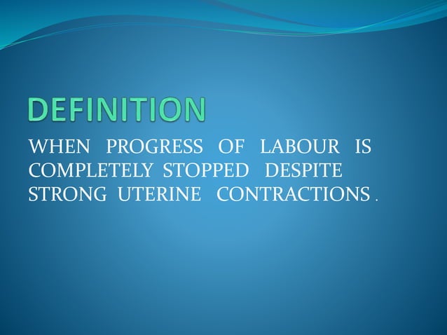 Obstructed Labour ppt | PPTX | Pregnancy | Reproductive Health