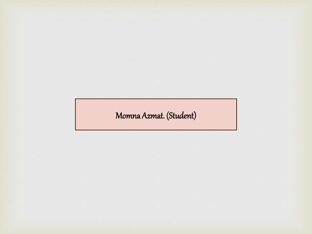 Momna ppt | PPT