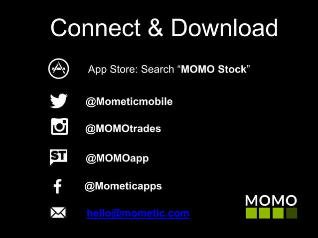 MOMO Introduction / MOMO Realtime Stock Discovery & Alerts | PPT