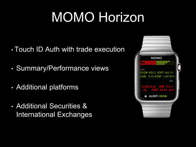 MOMO Introduction / MOMO Realtime Stock Discovery & Alerts | PPT