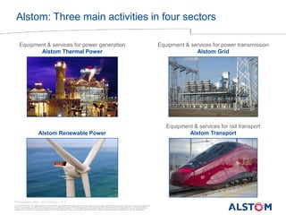 Mobile Monday Switzerland #38 - Alstom Power presentation on Mobility ...