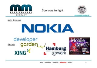 Mobile Monday goes Reeperbahn Festival | PDF | Business | Business and ...