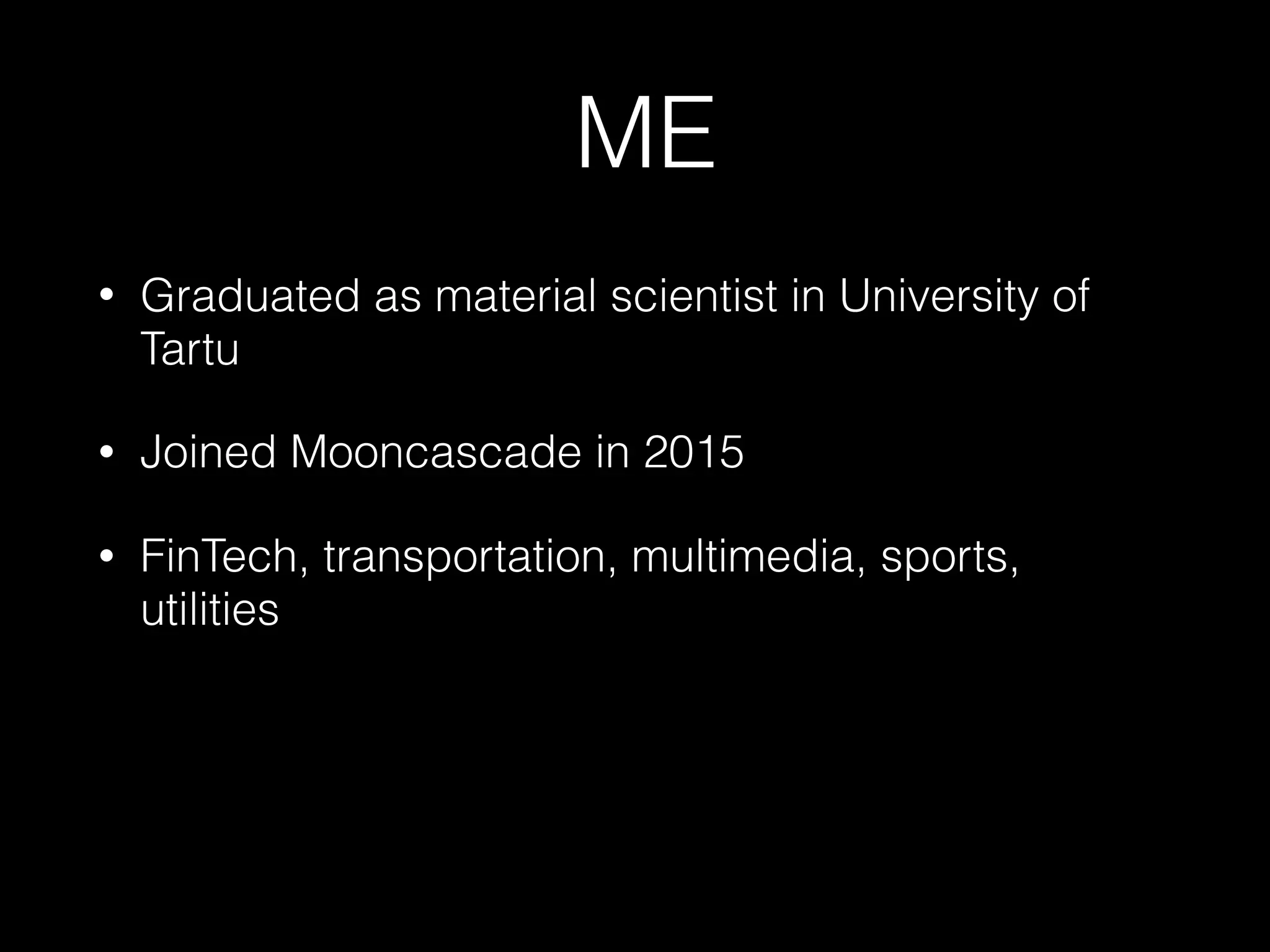 "iOS: MVVMC" - Aleksandr Nikolajev from Mooncascade