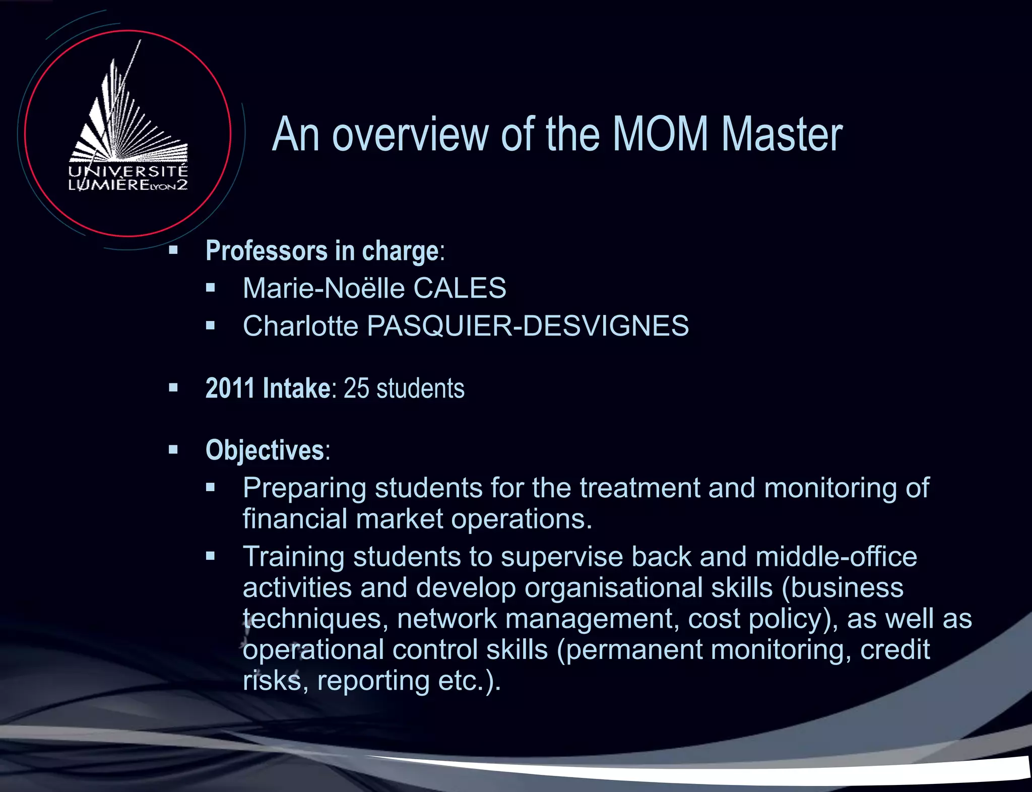 Mom presentation | PDF