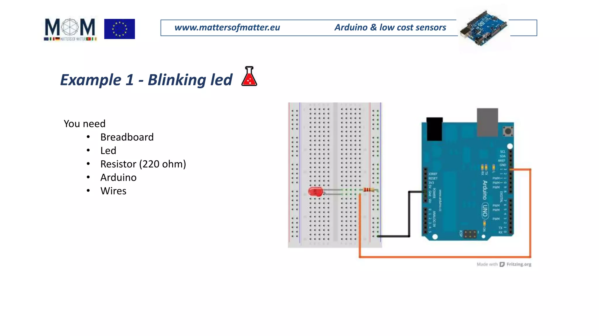 Mom presentation_monday_arduino in the physics lab | PPT