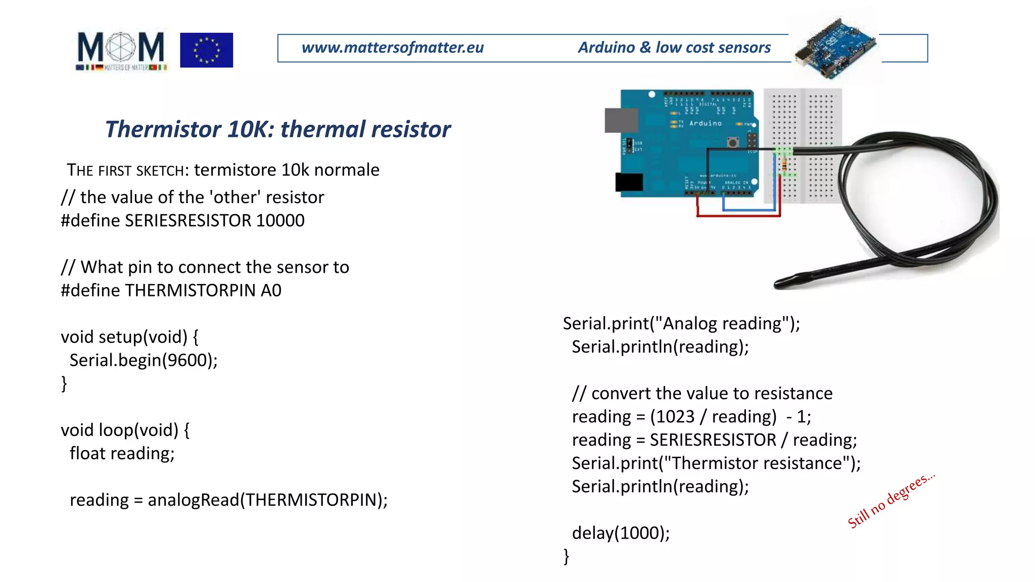 Mom presentation_monday_arduino in the physics lab | PPT