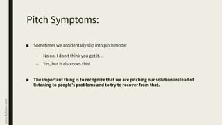 The mom test (short summary) | PPT