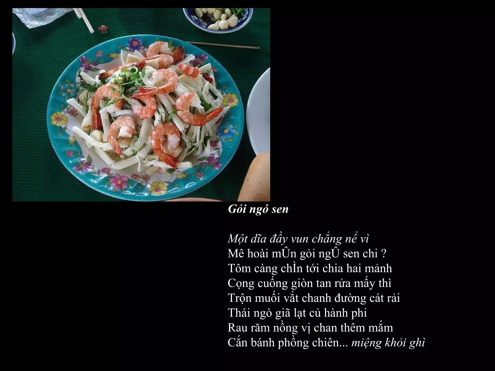 Mon An Viet Nam Tinh Hoai Huong | PPS