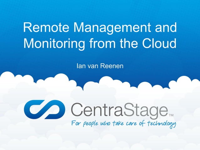 Mon1605 enterprise adoption-ianvanreenen-centrastage | PPT