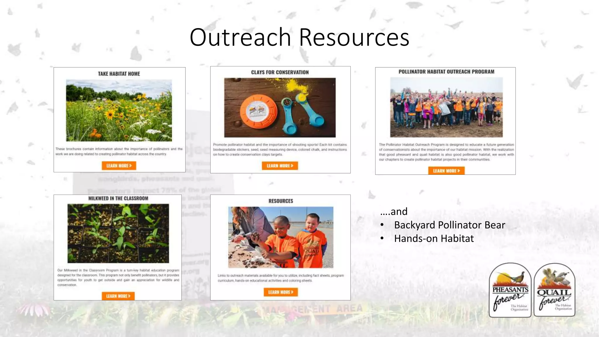 Breakout Session Presentation: Conservation Outreach Opportunities.pptx