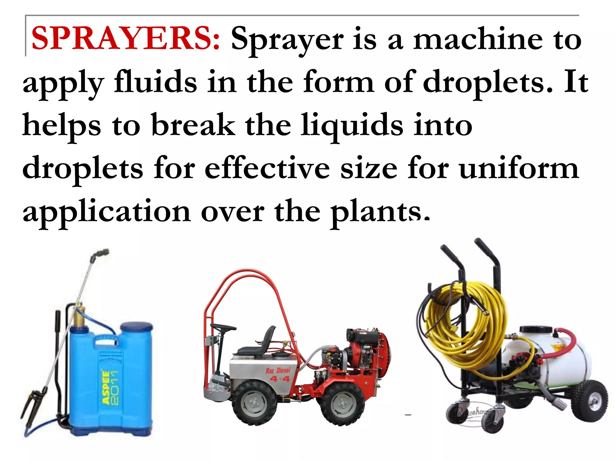 Pesticide application | PPT