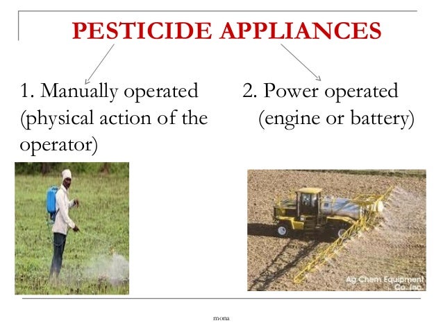 Pesticide application