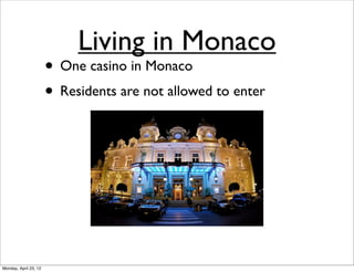 Monaco | PDF | Casinos & Gambling | Attractions