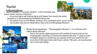 Monaco.pptx | Zoos & Aquariums | Attractions