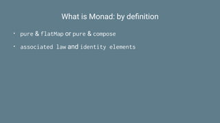 Monad and Algebraic Design in Functional Programming | PDF