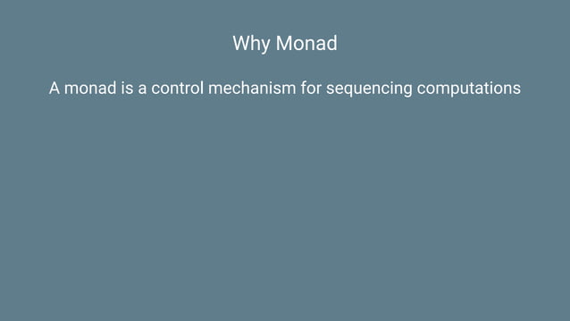 Monad and Algebraic Design in Functional Programming | PDF