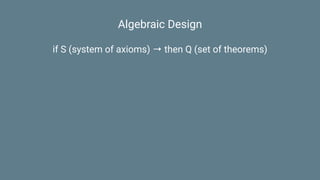 Monad and Algebraic Design in Functional Programming | PDF