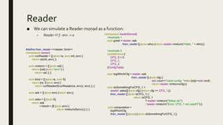 Monadic Computations in C++14 | PPT