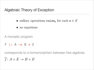 [FT-11][ltchen] A Tale of Two Monads | PPT