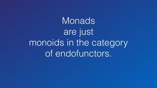Monads from Definition | PDF