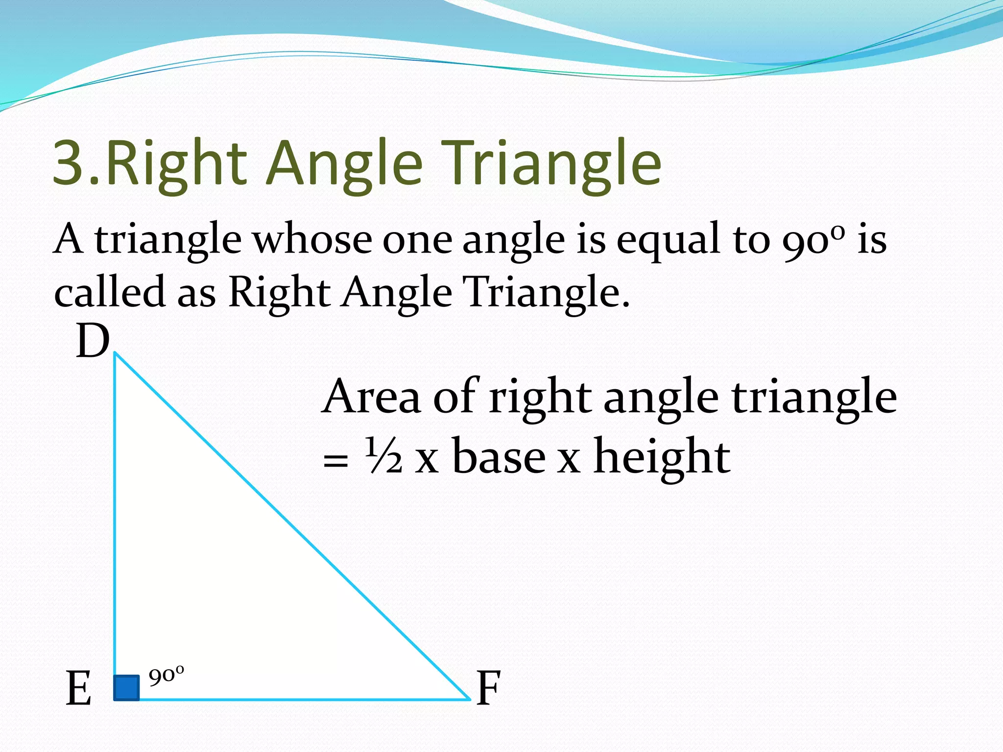 Area of triangle | PPTX