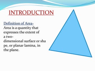 Area Of A Triangle Powerpoint