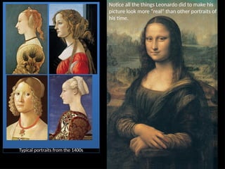 mona_lisa presentation for arts and drawing | PPTX