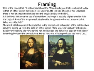 mona_lisaPortrait_tips.ppt photos of the mona lisa | PPT